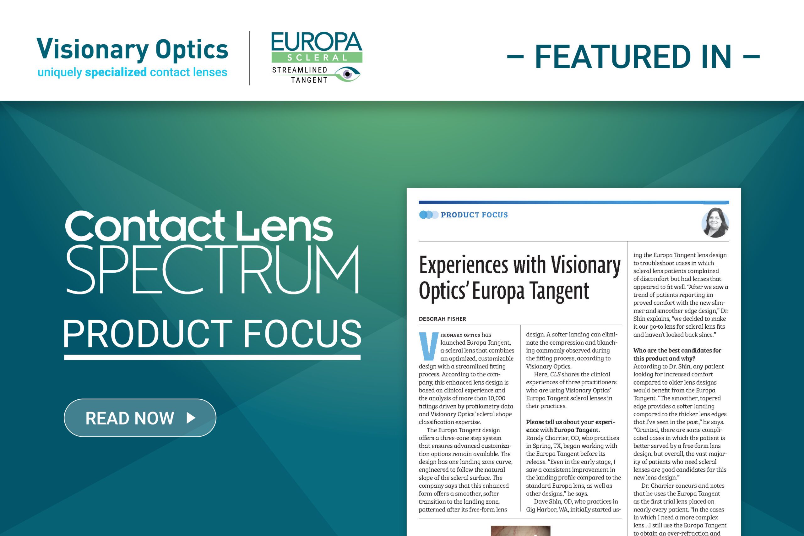 PRODUCT FOCUS: Experiences with Visionary Optics’ Europa Tangent ...